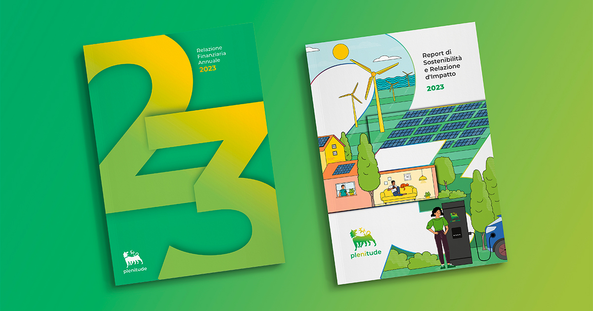 Plenitude pubblica il bilancio di esercizio 2023 e il suo nuovo Report ...